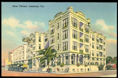 HOTEL THELMA - LAKELAND, FL POSTCARD | eBay