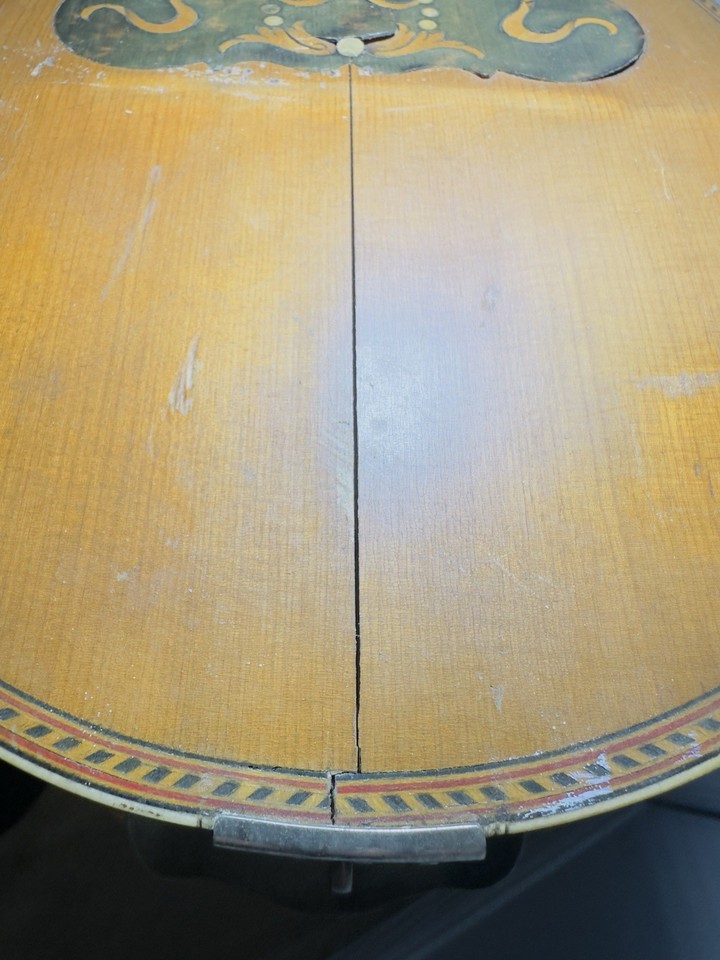 Vintage Antique 8 String Mandolin Bowl Back w/Inlay American ...