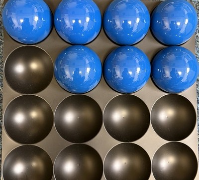 7 Aramith Blue Pool Balls New UK Pub League Premier 2” pool table balls ...