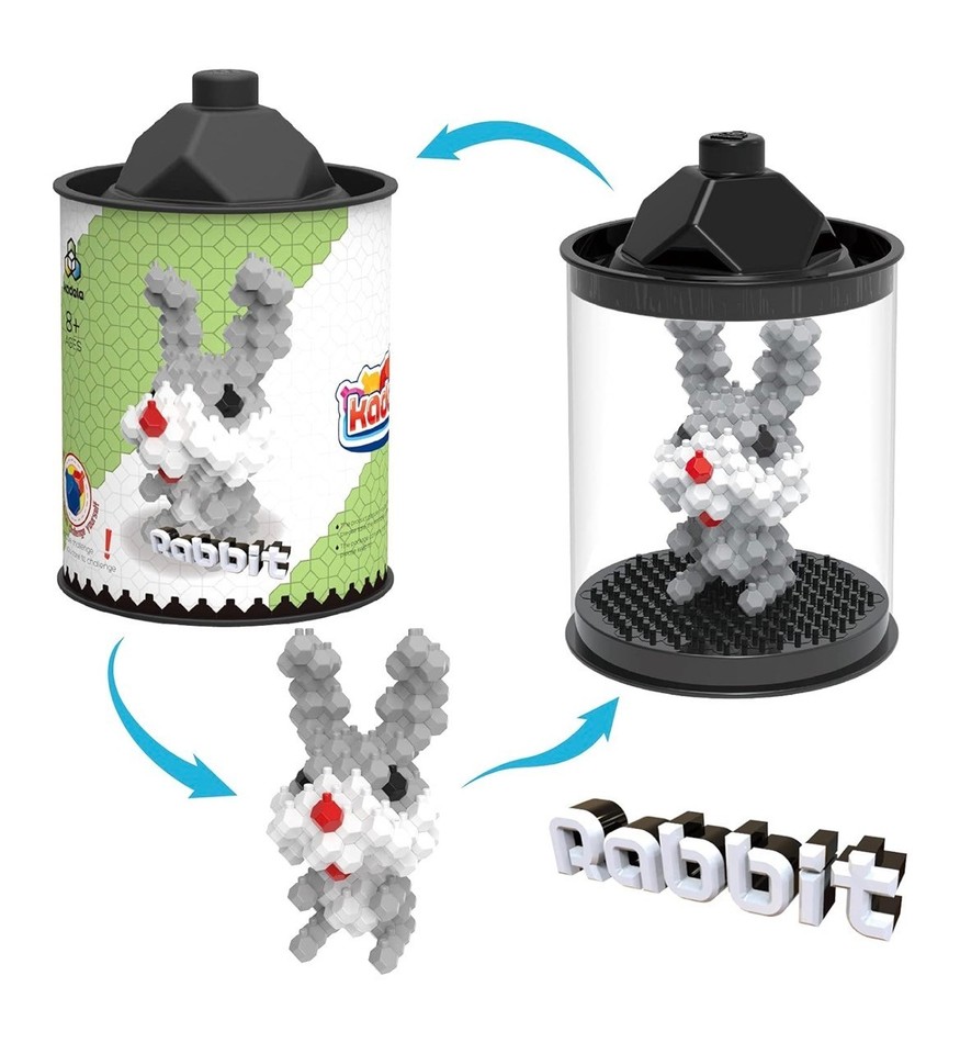 Bloc de construction Puzzle 3D Kadele Rabbit (Lapin) | eBay