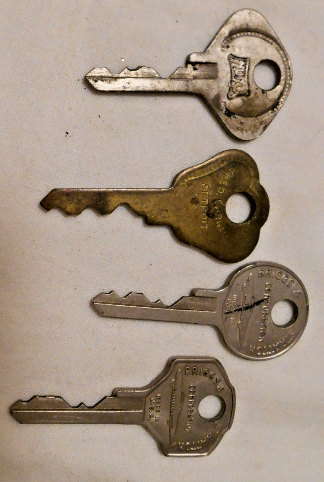 Lot 4 Vintage Old Antique 30's 40's 50's Ford Lincoln Zephyr Mercury ...