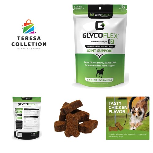 Glycoflex 2 Hip and Joint Supplement - Chicken Chew - Joint Support ...