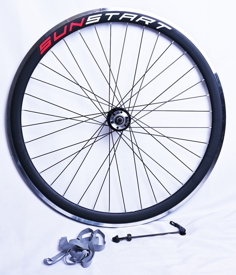 700C Road Bike Wheel Disc/Rim Brake with Bearing Alloy Hub 40Mm Depth ...