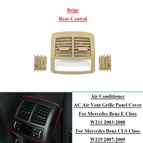 Rear Central AC Air Vent Grille Panel For Benz E Class W211 W219 03-08 ...