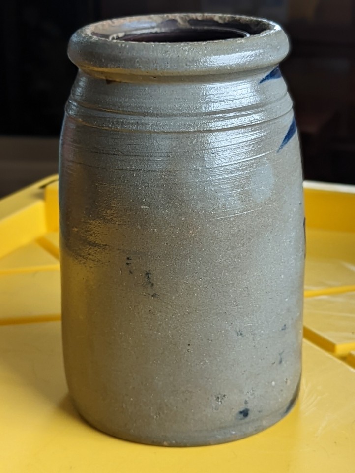 ***AWESOME*** 3 Striped Stoneware Jar From HAMILTON JONES GREENSBORO PA ...