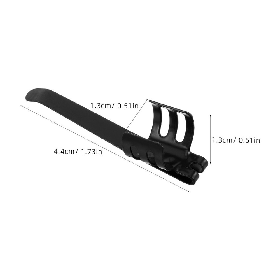 20 Pcs Flashlight Clip Set Pocket Clips Replacement Buckle Belt Holder ...