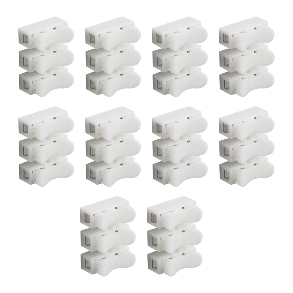 Press Type Connection Terminal CH-3 Wire Connector LED Lamp Quick ...