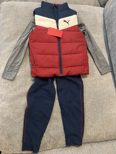 NEW! BOYS PUMA 3 PIECE VEST SIZE 6t | eBay