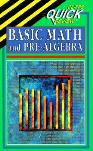 CliffsQuickReview Basic Math and Pre-Algebra - Paperback - GOOD 9780822053040| eBay