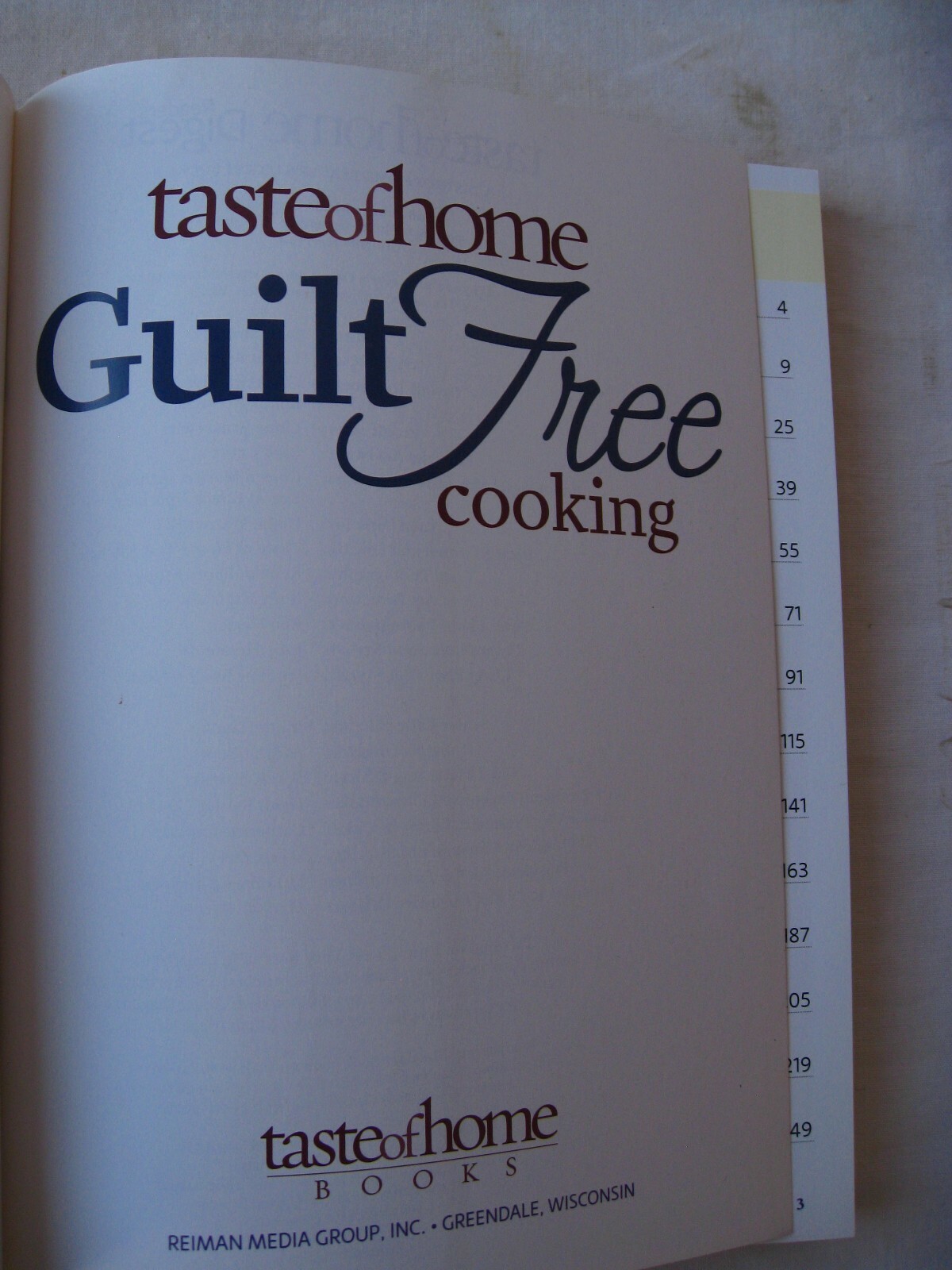 Guilt Free Cooking. 356 Home-Style Recipes for Healthier Living - 2008 ...