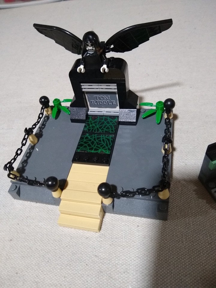 Lego Harry Potter Graveyard Duel 4766 %100 complete w/ Instructions | eBay