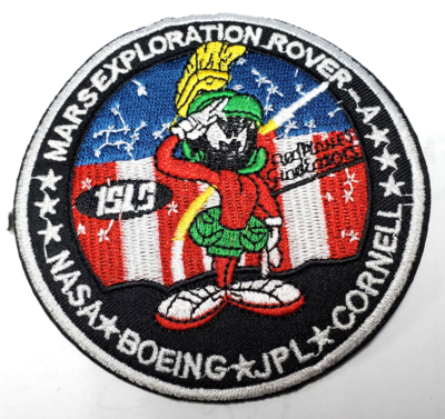 Marvin the Martian NASA Mars Exploration Rover 4" Patch- Mailed from ...