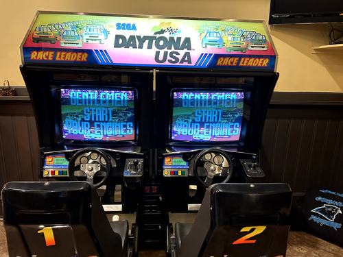 Sega Daytona USA Dual Racing Arcade Game!! Rare and in Great Condition ...