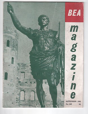 BEA MAGAZINE SEPTEMBER 1961 BRITISH EUROPEAN AIRWAYS STAFF MAG B.E.A | eBay