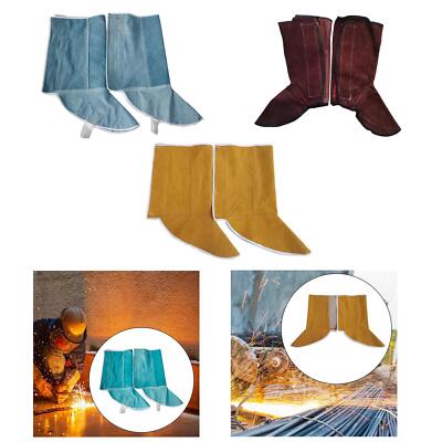 Welding Foot Splatter Boot Covers Sturdy Heat Insulation Leg Feet ...