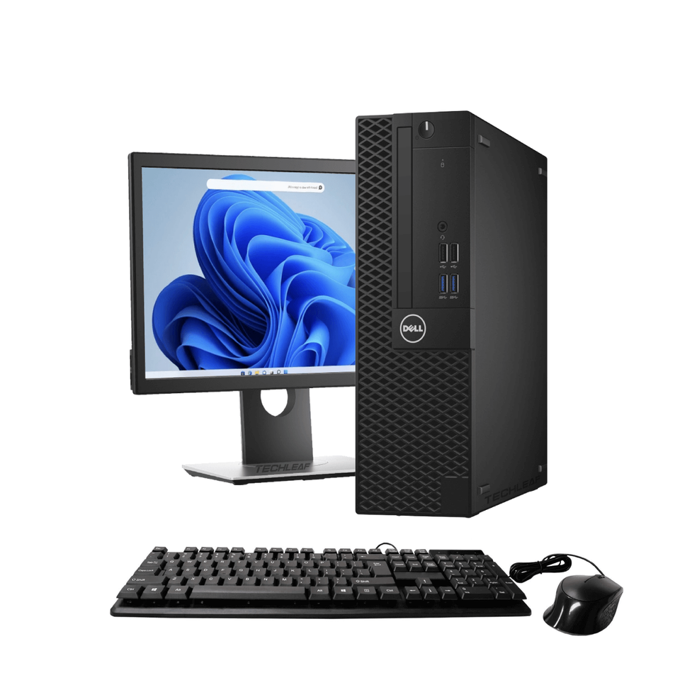 Dell Desktop Computer PC i7, up to 64GB RAM 4TB SSD, 24" LCDs, Windows ...