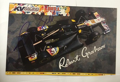 Townsend Bell Rare Signed Indianapolis 500 Promo Card Indy Car 2014 ...