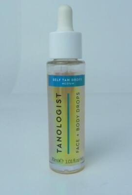 Tanologist Face and Body Drops Illuminating Self Tan Drops Medium 1.01 ...