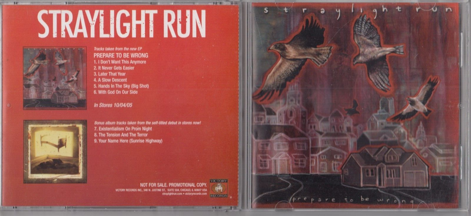 Straylight Run – Prepare To Be Wrong CD 2005 ROCK PROMO | eBay
