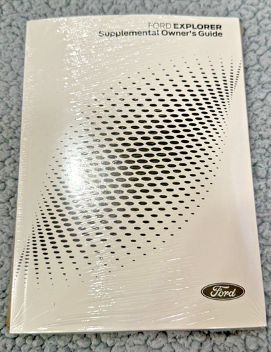 2025 Ford Explorer Owners Manual Set | Paper | United States ...