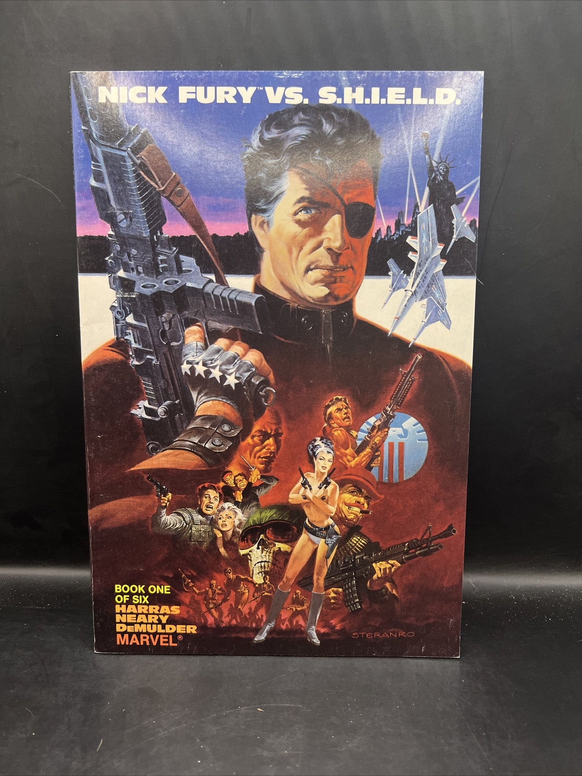 NICK FURY VS SHIELD #1 Deluxe Format | eBay