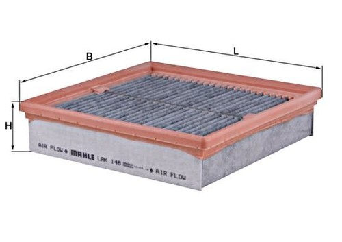 MAHLE Interior Air Filter For VOLVO 9700 9900 Fh 12 16 II Fm 10 300 7 ...