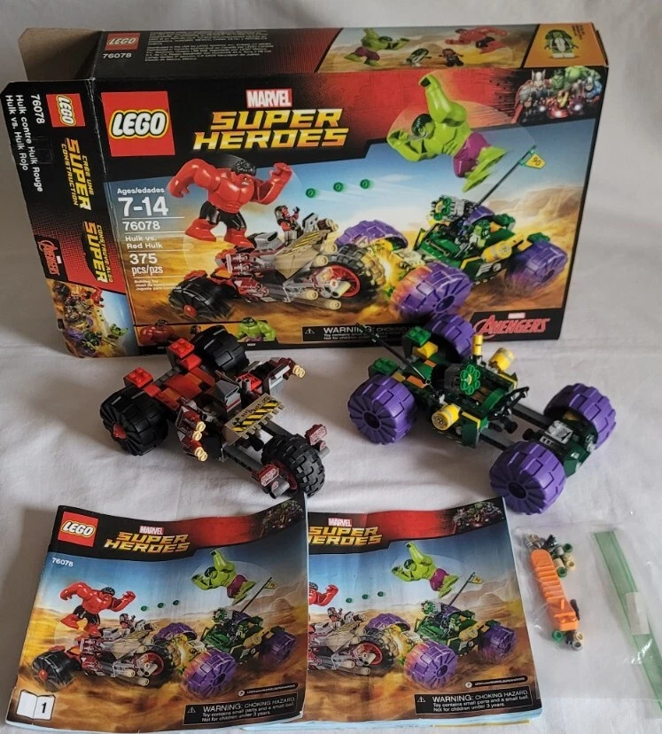 Lego Marvel Red Hulk Set