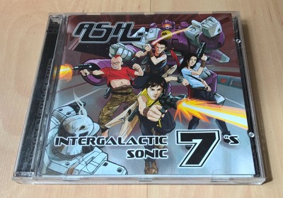 ASH - INTERGALACTIC SONIC 7"S (+ COSMIC DEBRIS CD) - 2CD (EX. cond ...