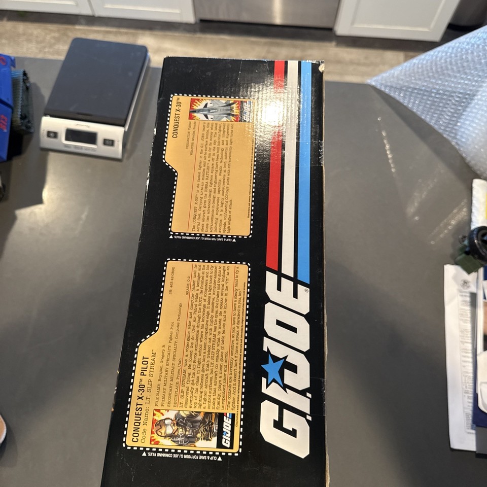 GI Joe 25th Conquest X30 JET Target Exclusive 2008 W/ SLIPSTREAM PILOT ...