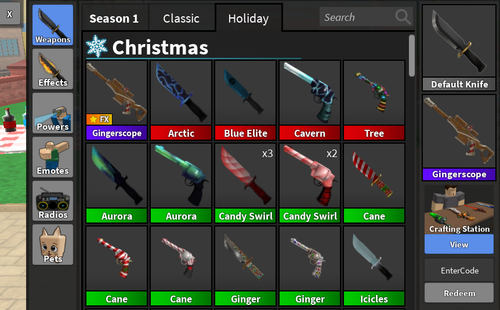 MM2 Ginger Scope Murder Mystery 2 Roblox Online Gun FAST Service! | eBay