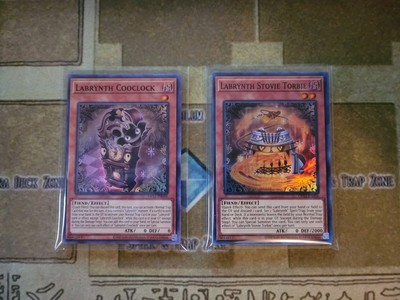 YUGIOH LABRYNTH COOCLOCK + LABRYNTH STOVIE TORBIE OP23 SUPER UNLIMITED ...