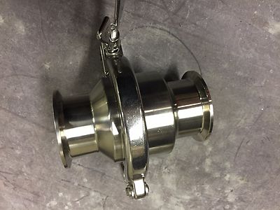 2" Lumaco Sanitary Spring Check Valve, EPDM, 316LSS, New, Ready to Ship ...