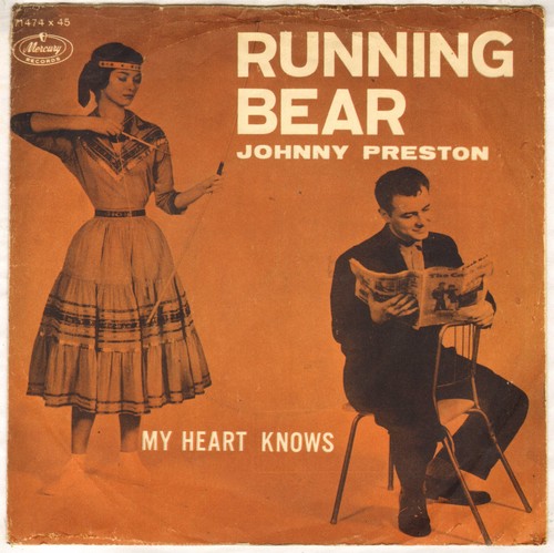 JOHNNY PRESTON "RUNNING BEAR" POP ROCK SP 1959 MERCURY 71474 | eBay