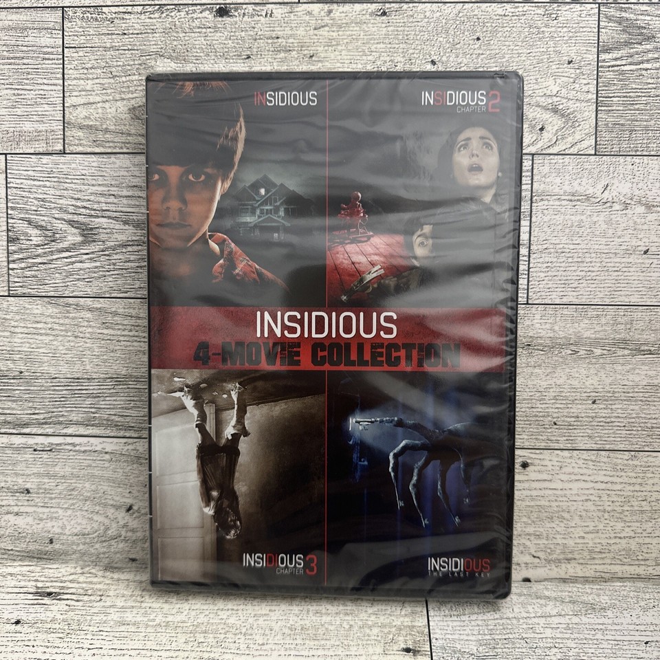 NEW Insidious: 4-Movie Collection DVD Insidious/Chapter 2 /Chapter 3 ...