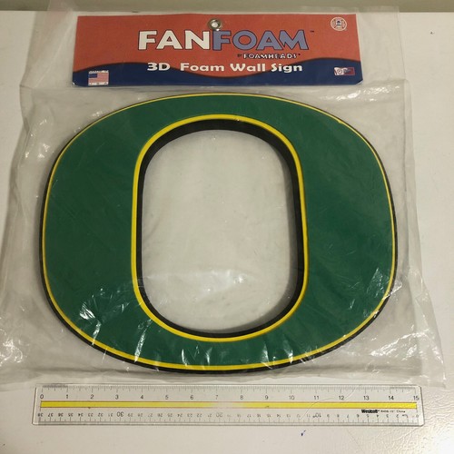 Oregon Ducks 3D Foam Wall Sign Logo Fan Decor by USA FanHeads - New ...