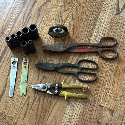 Vintage Hand Tool Lot USA Taiwan Made SAE Sockets Popular Mechanics ...