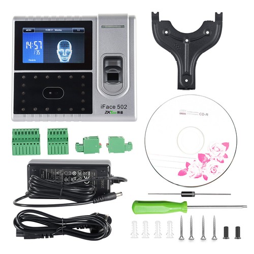 Fingerprint Face Reader Access Attendance Time Clock Software ZKTeck Iface502 | eBay