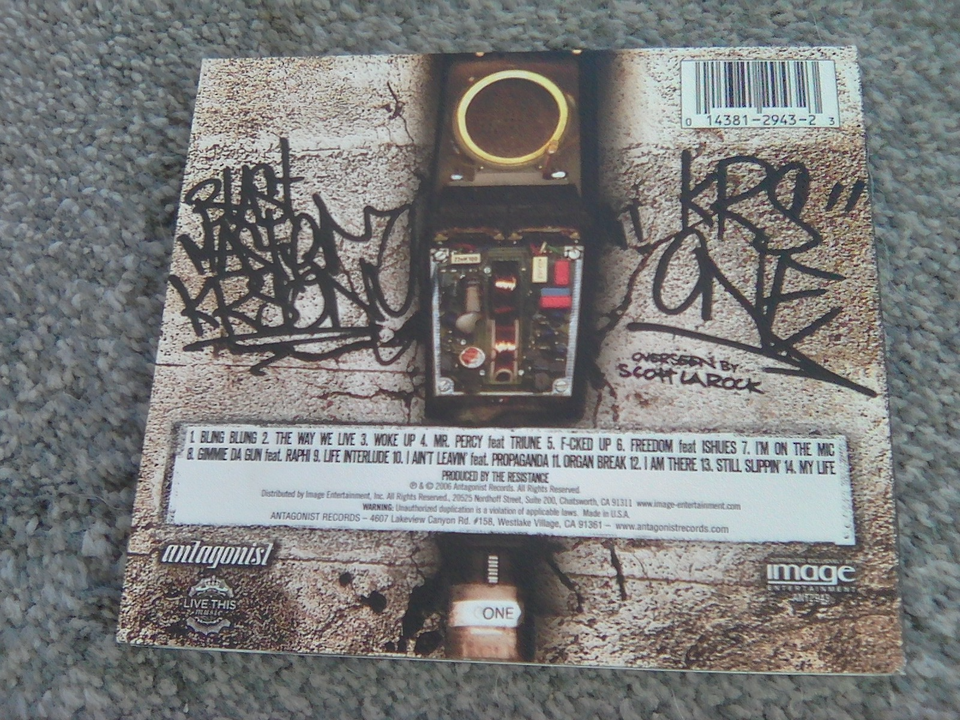 KRS One, Life , 2006 Hip Hop CD | eBay UK