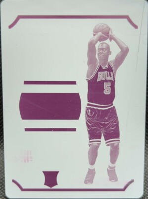 BOBBY PORTIS 2015-16 Panini National Treasures Logoman PRINTING PLATE ...