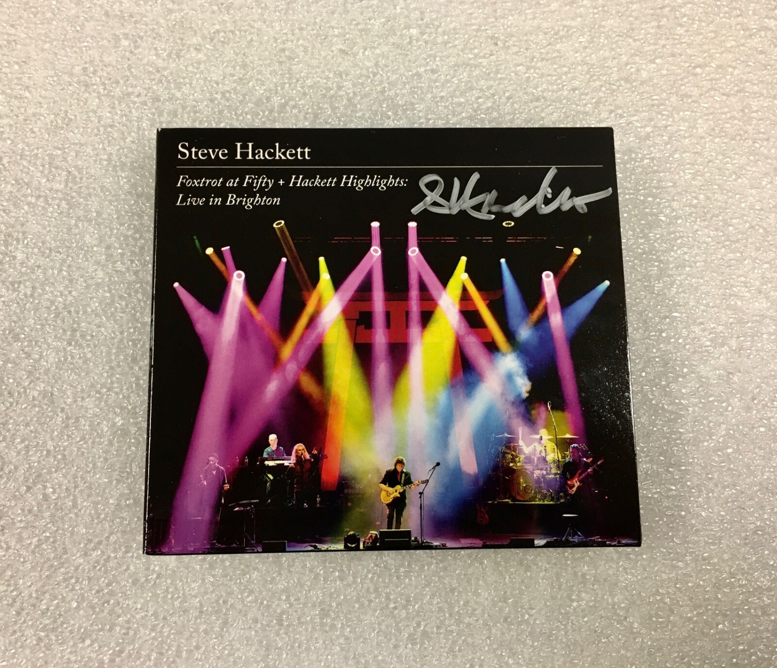 * SIGNED * Steve Hackett Foxtrot at Fifty Highlights Live Brighton (2CD ...