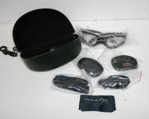 WILEY X Z87-2 GLASSES 2 lenses, case, accessories Free Shipping | eBay