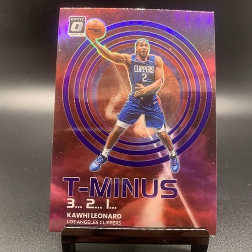 2022-23 Optic #12 Kawhi Leonard T-Minus Purple Prizm Los Angeles ...