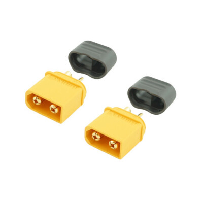 SpeedTek RC 3.5mm "TruCurrent" XT60 Polarized Sheathed Connectors (2 ...