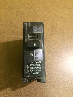 Siemens ITE B115 Circuit Breaker 15 AMP 120/240 VAC Bolt-On 1p BL UL SA ...