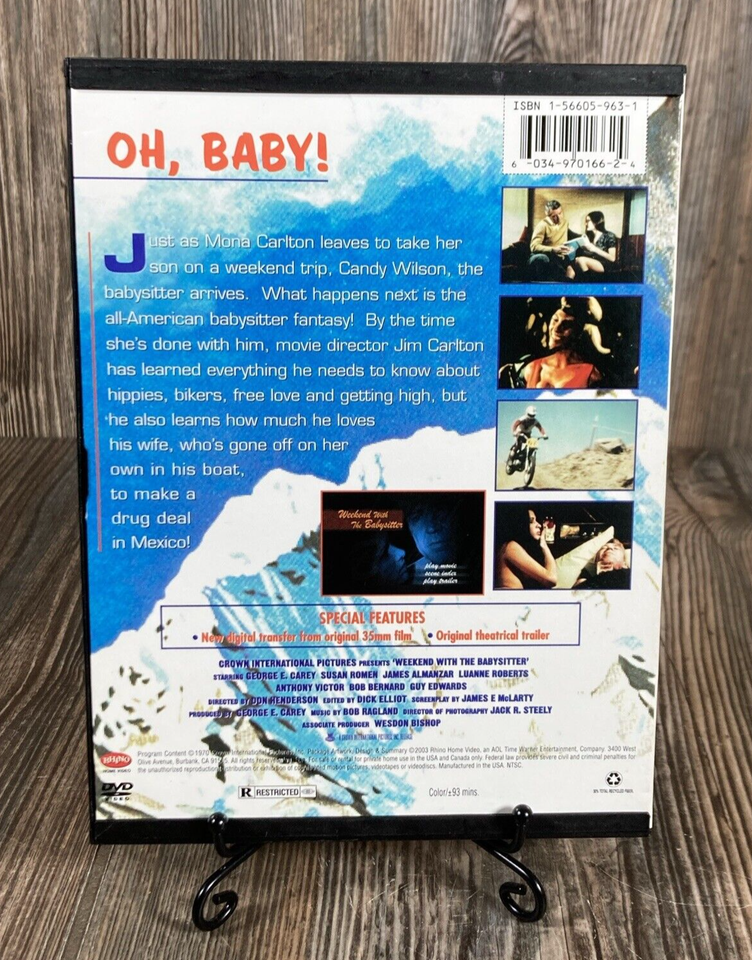 Weekend With the Babysitter (DVD 1970 FS) George E. Carey, Susan Romen ...