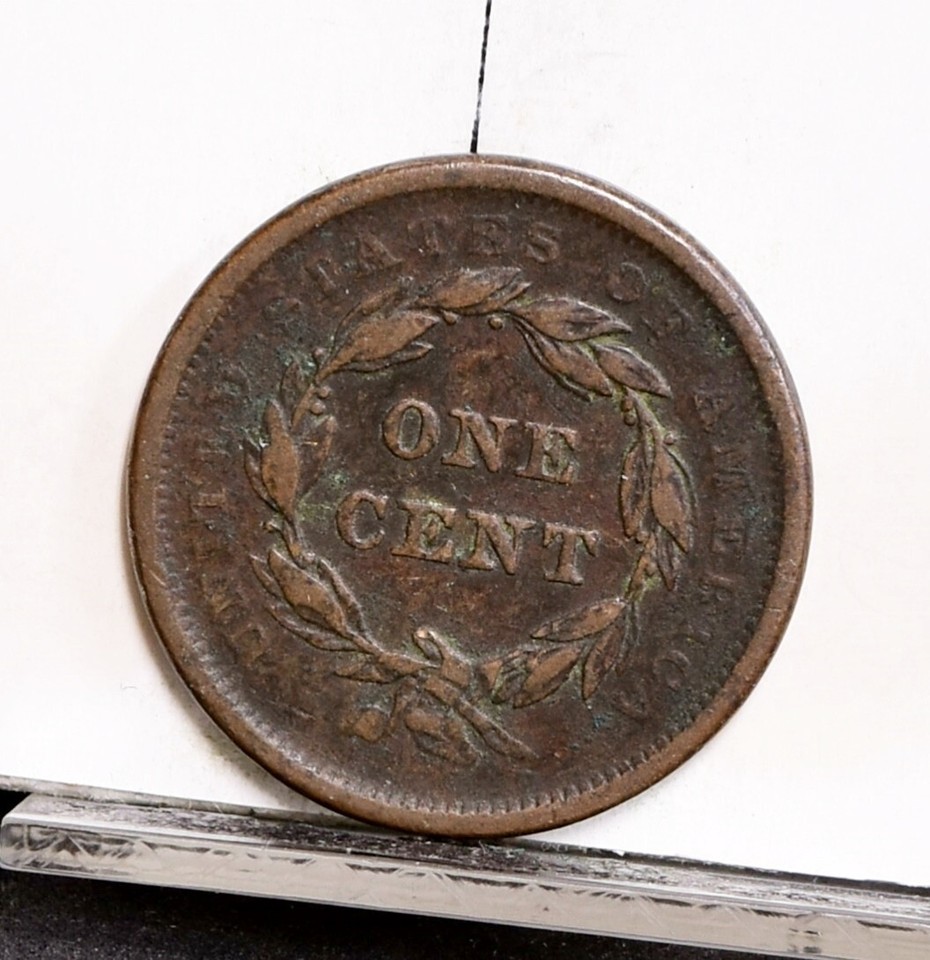 1839 Large Cent - Head of '40 - VF (#57739-L) | eBay