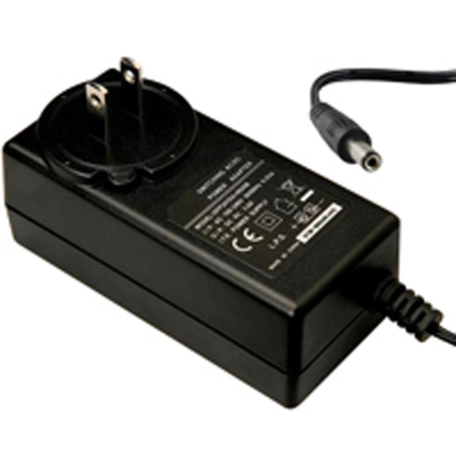NTE Electronics 57-24D-1200-2 AC to DC Adapter, 24VDC 1.2amp, 2.5mmx5 ...