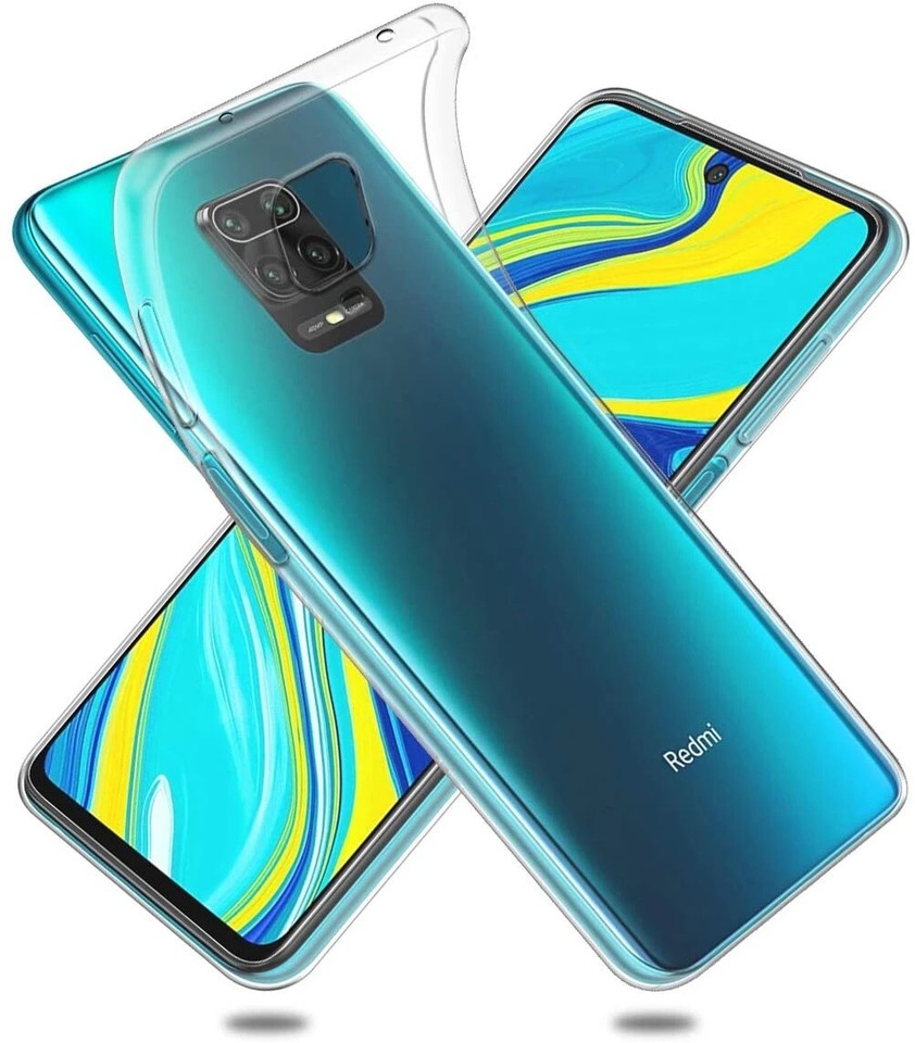 For Xiaomi Redmi Note 9 Pro Case Clear Silicone Ultra Slim Gel Cover | eBay