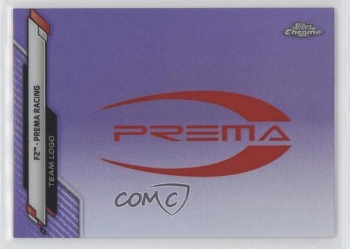 2020 Topps Chrome Formula 1 - Team Logos Purple Refractor #128 Prema ...