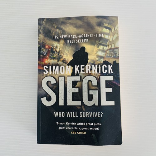 Siege Kernick Simon Large Paperback Action Thriller | eBay Australia